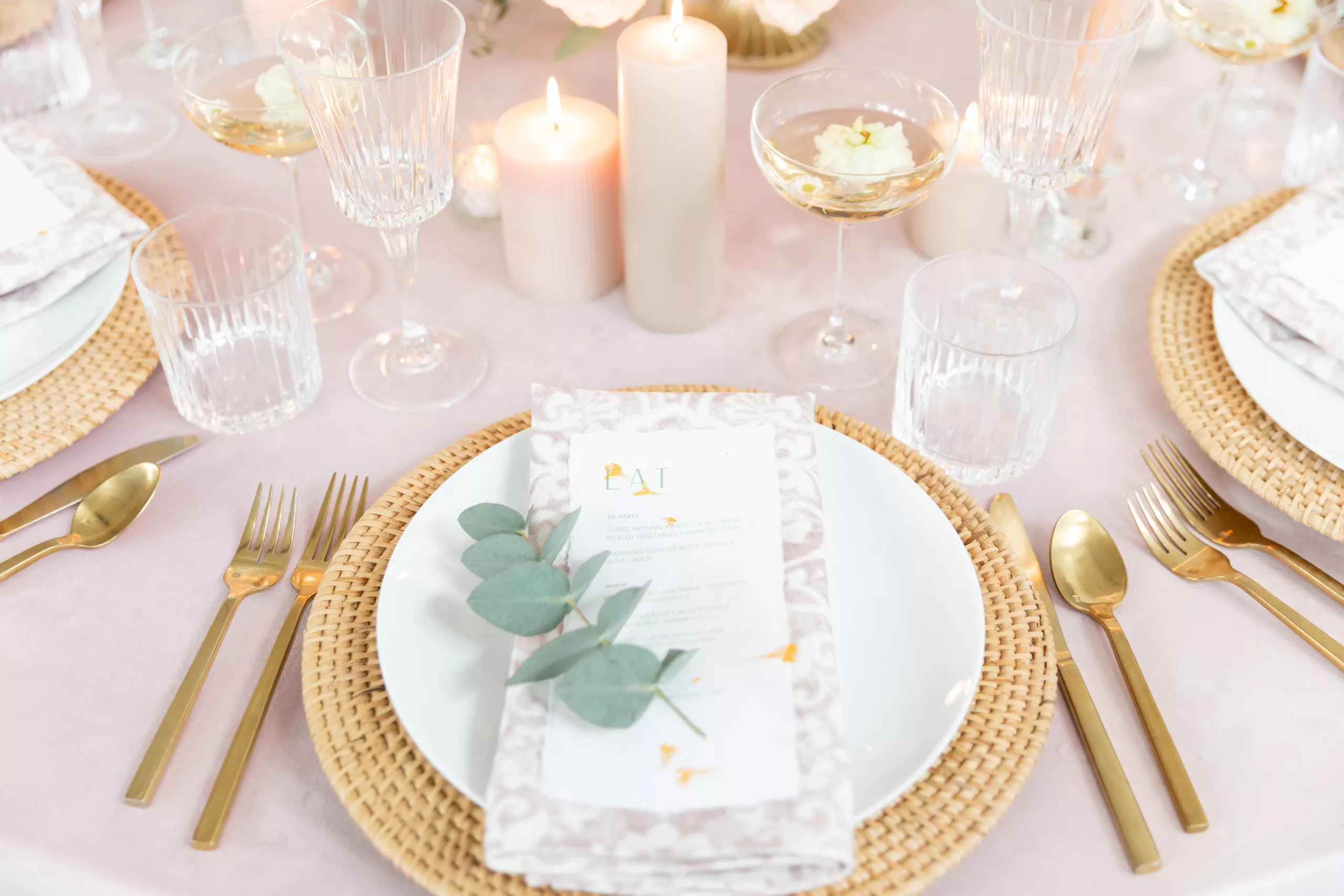 Pretty in Pink & Peach - PEAK Event Services