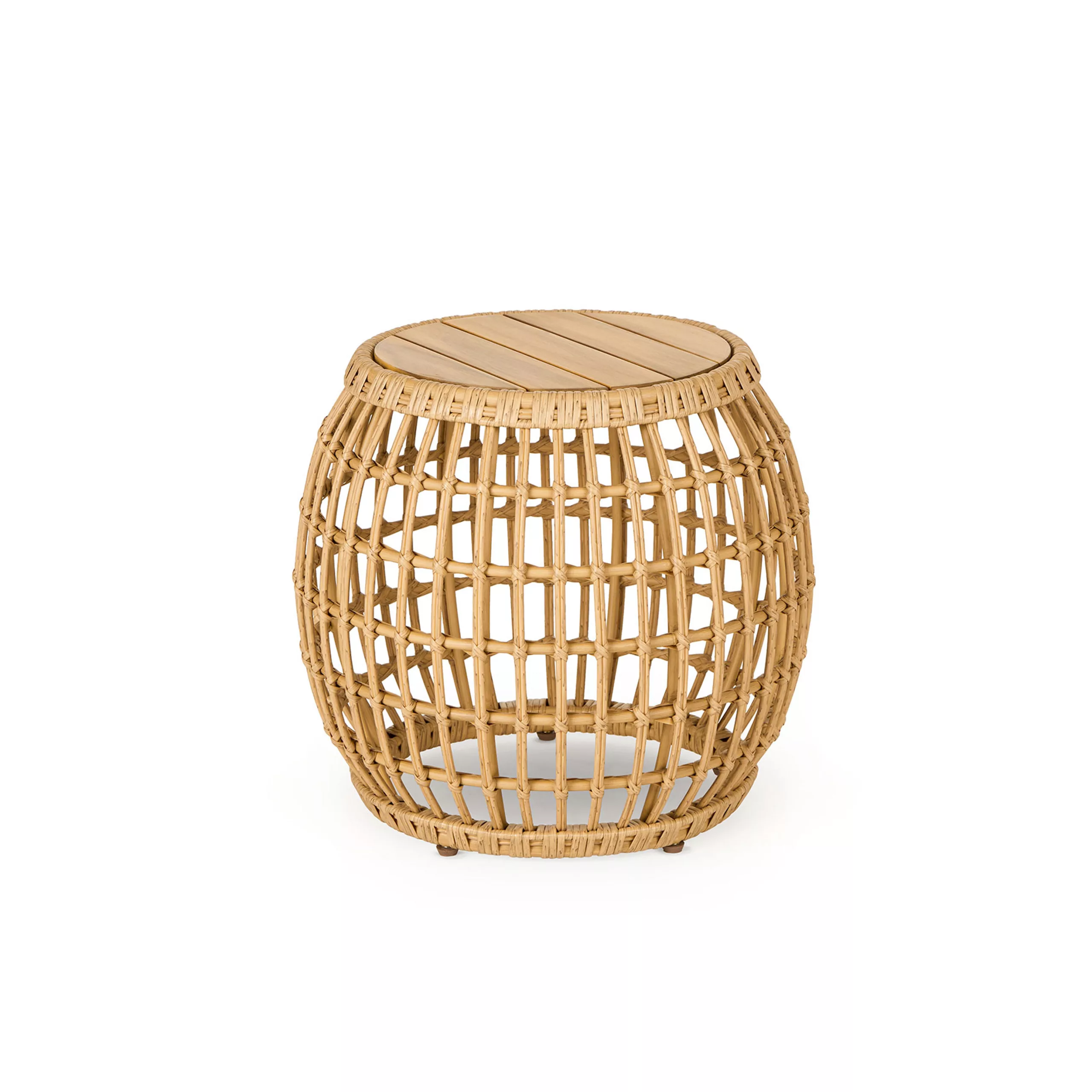 Lani Rattan Side Table - PEAK Event Services