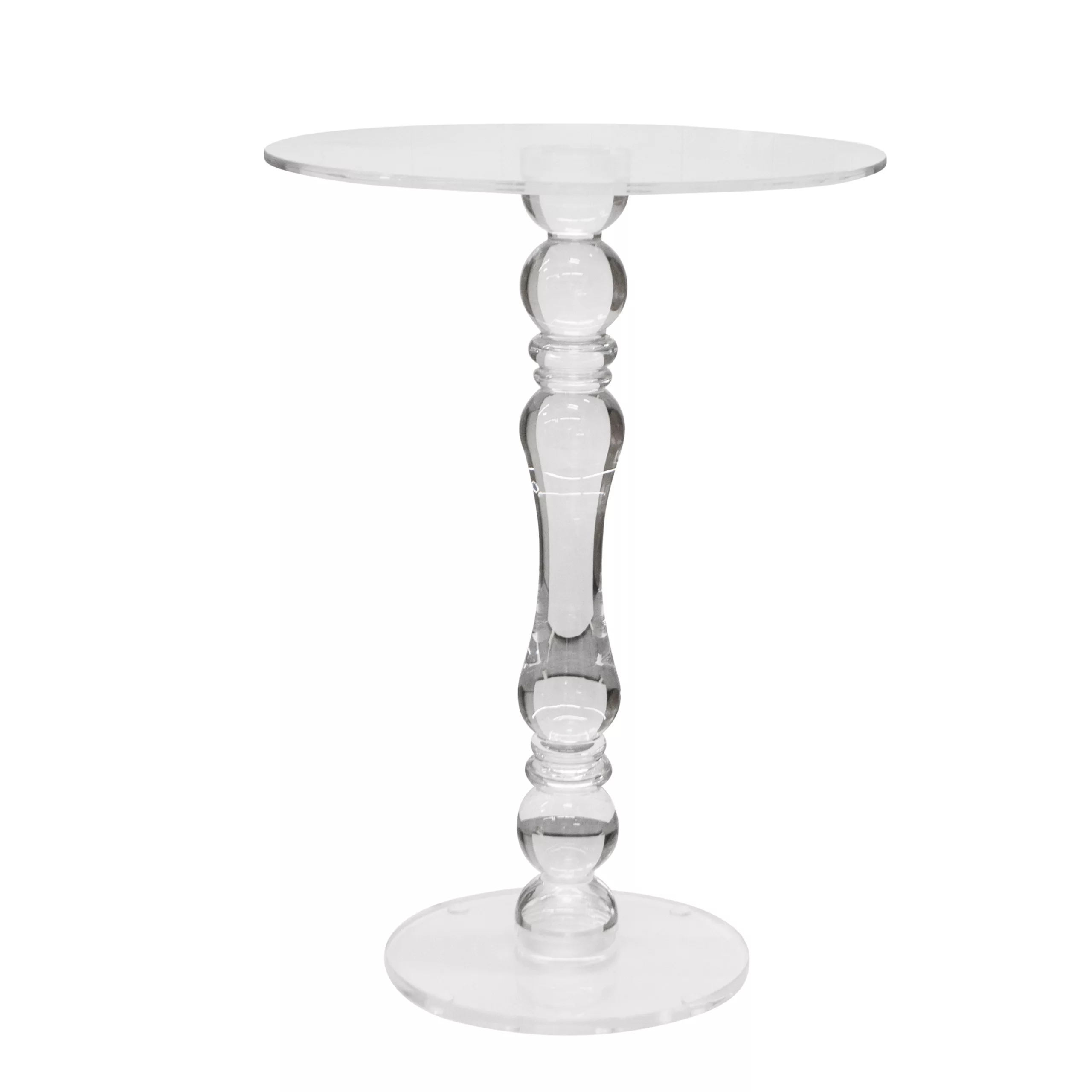 Vivian Acrylic High Cocktail Table - PEAK Event Services