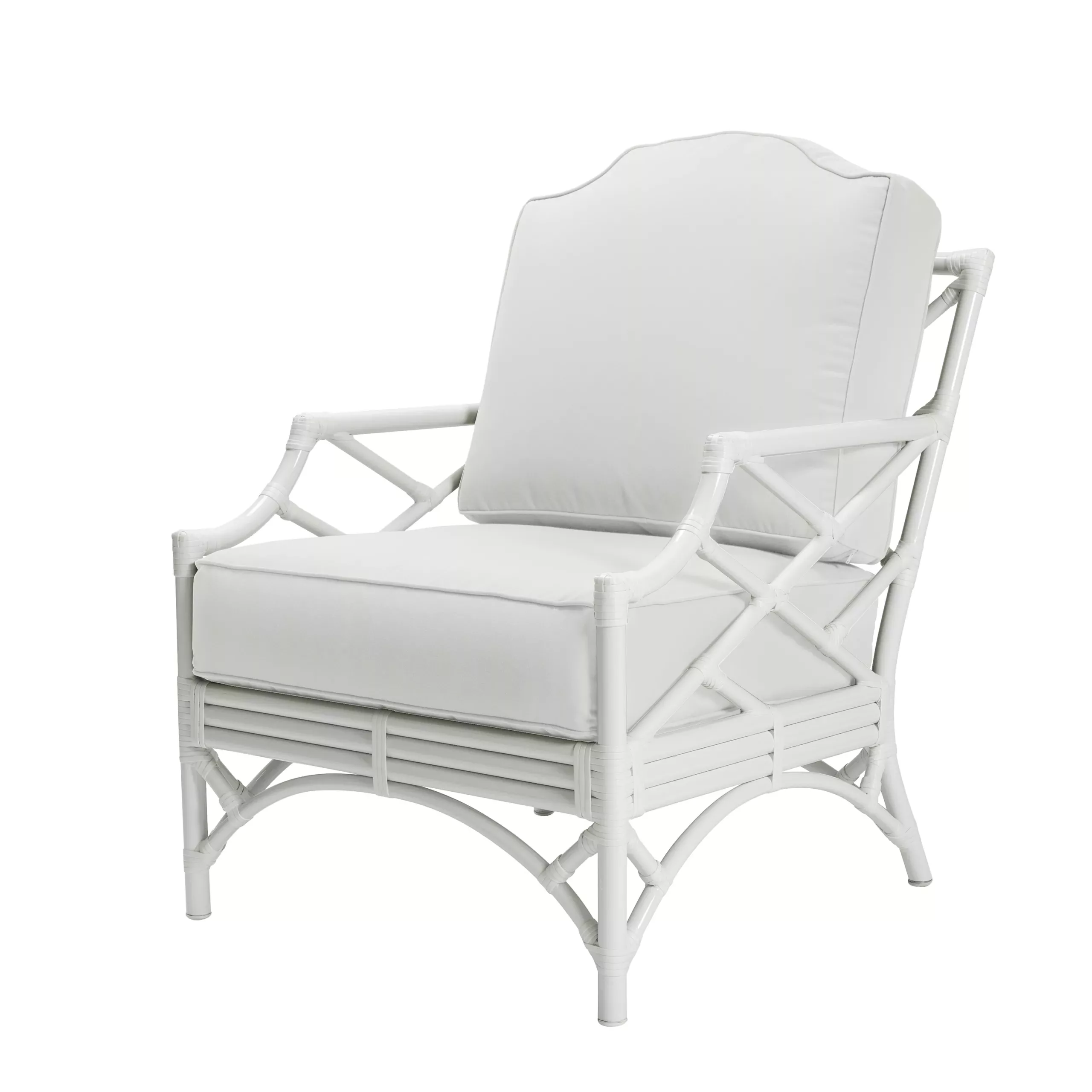 Chippendale White Side Chair - PEAK Event Services